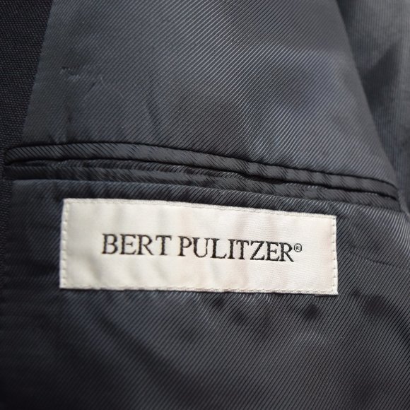 Bert Pulitzer | Suits & Blazers | Bert Pulitzer Navy 2 Crest Button Blazercoat | Poshmark
